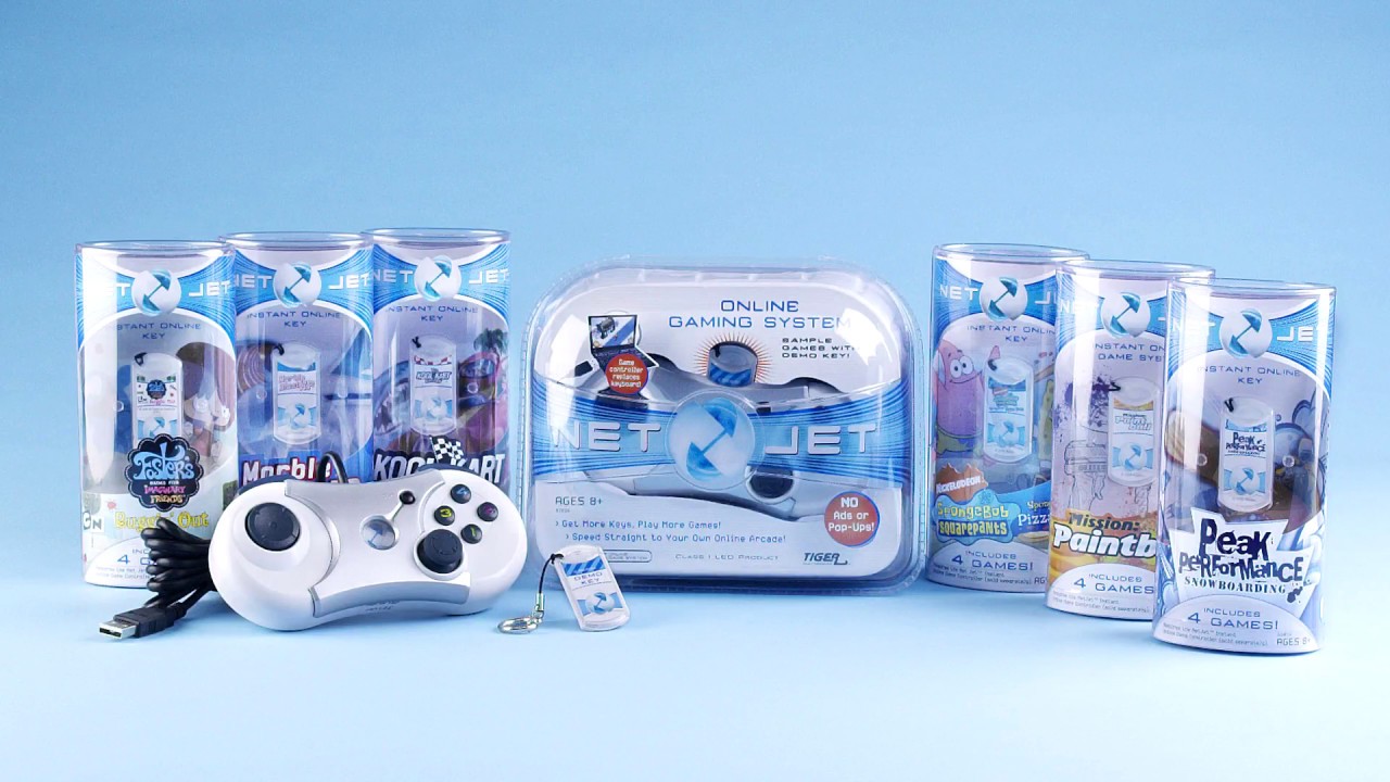 Complete Hasbro/Tiger Electronics Net Jet Product Lineup - YouTube