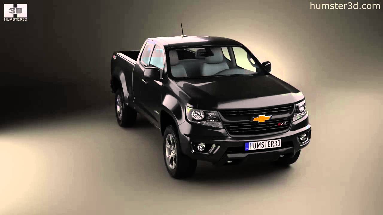 Chevrolet Colorado Extended Cab 2017 3D model by 3DModels.org - YouTube