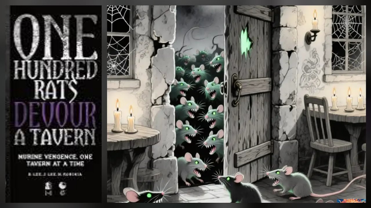 100 rats devour a tavern, a solo RPG, also a low-level adventurers ...