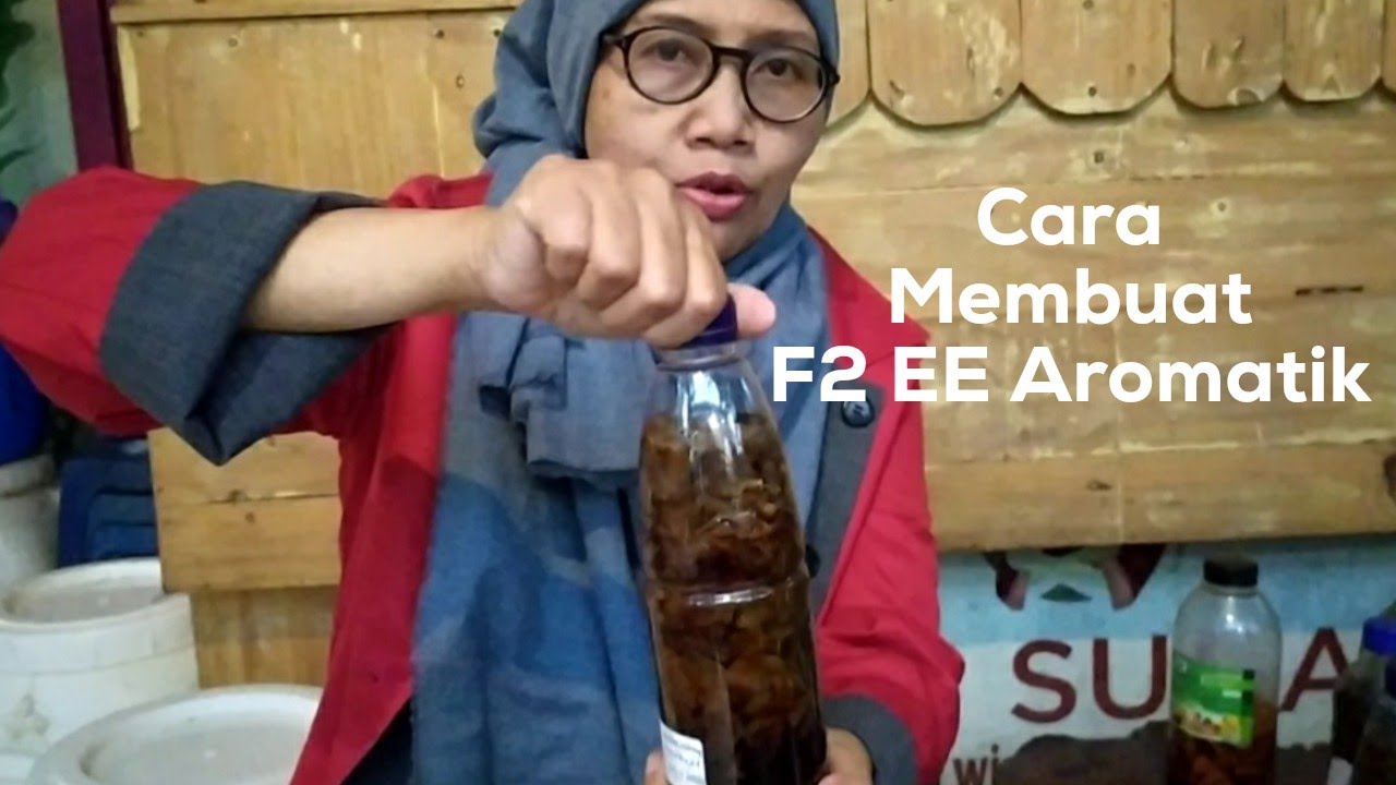 Cara Membuat F2 Eco Enzyme Aromatik - YouTube