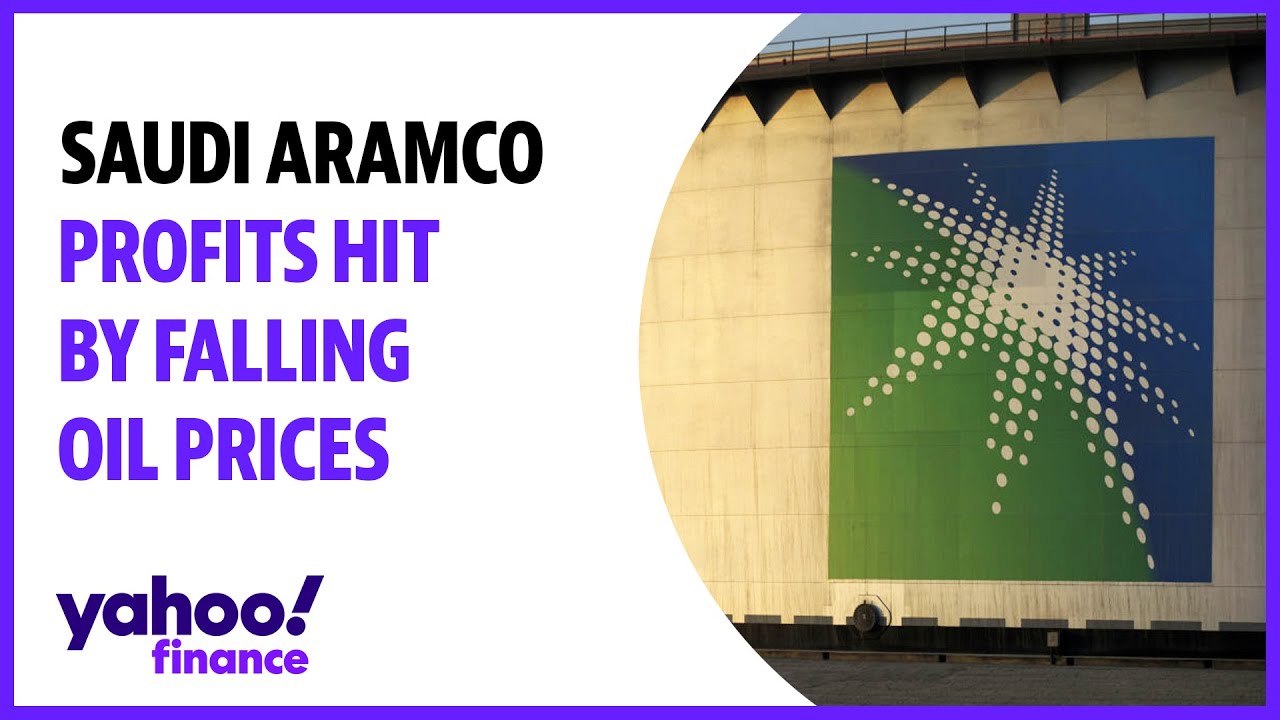 Saudi Aramco profits hit by falling oil prices - YouTube