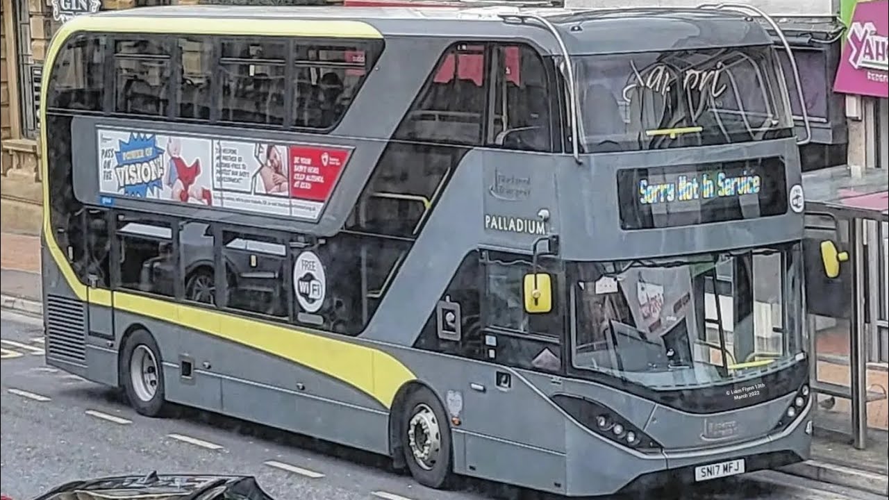 Blackpool Transport Alexander Dennis Enviro 400 City 411 - SN17 MFJ ...
