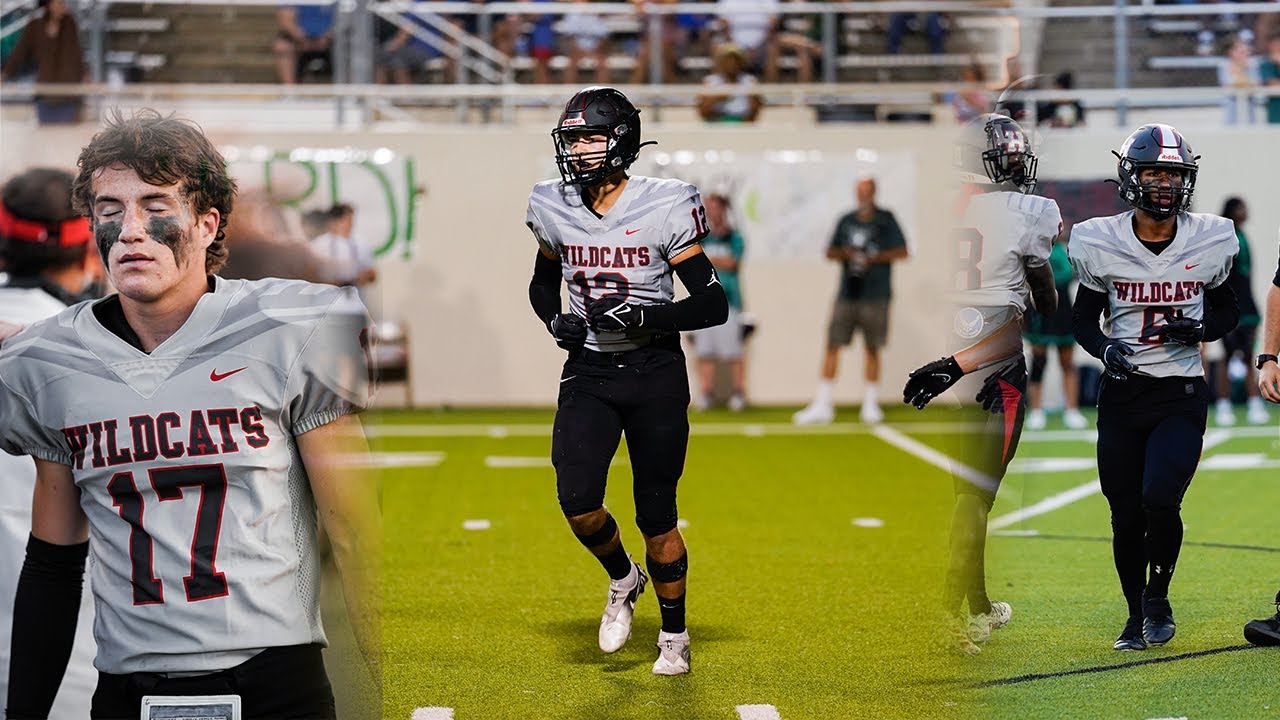 LHHS Football Highlights vs Berkner 2022 - YouTube