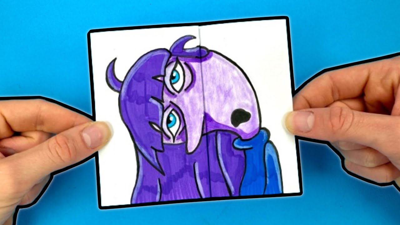 Amazing Paper Crafts with Inside Out Heroes in my New Drawing ...