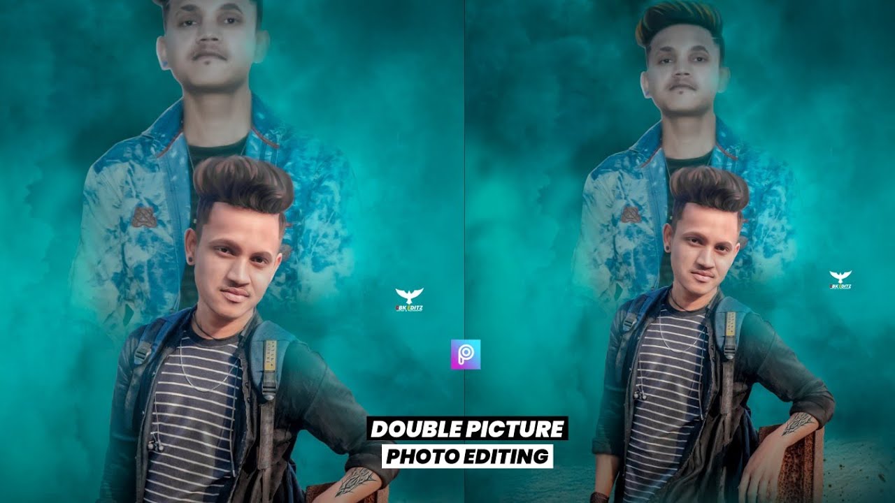 Double picture photo concept | How to double picture photo editing in ...