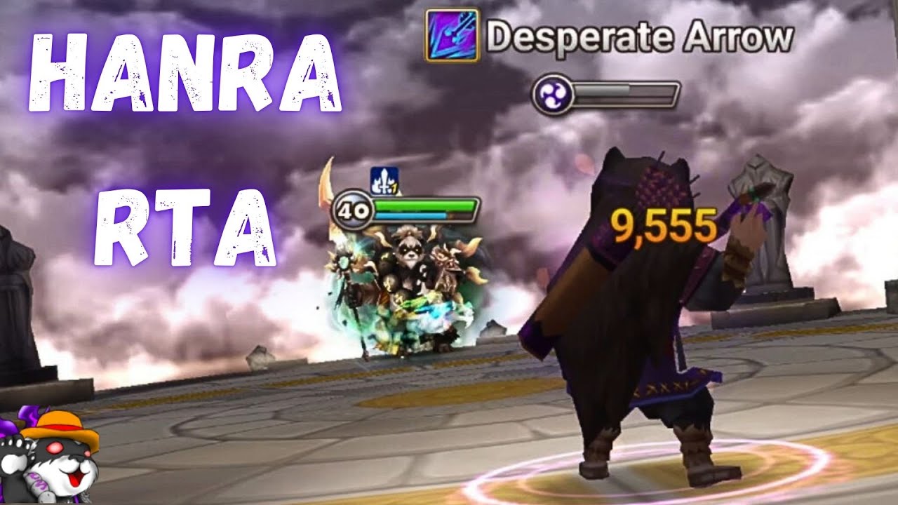 The Power Of Hanra (Dark Beast Hunter) In RTA Summoners War - YouTube