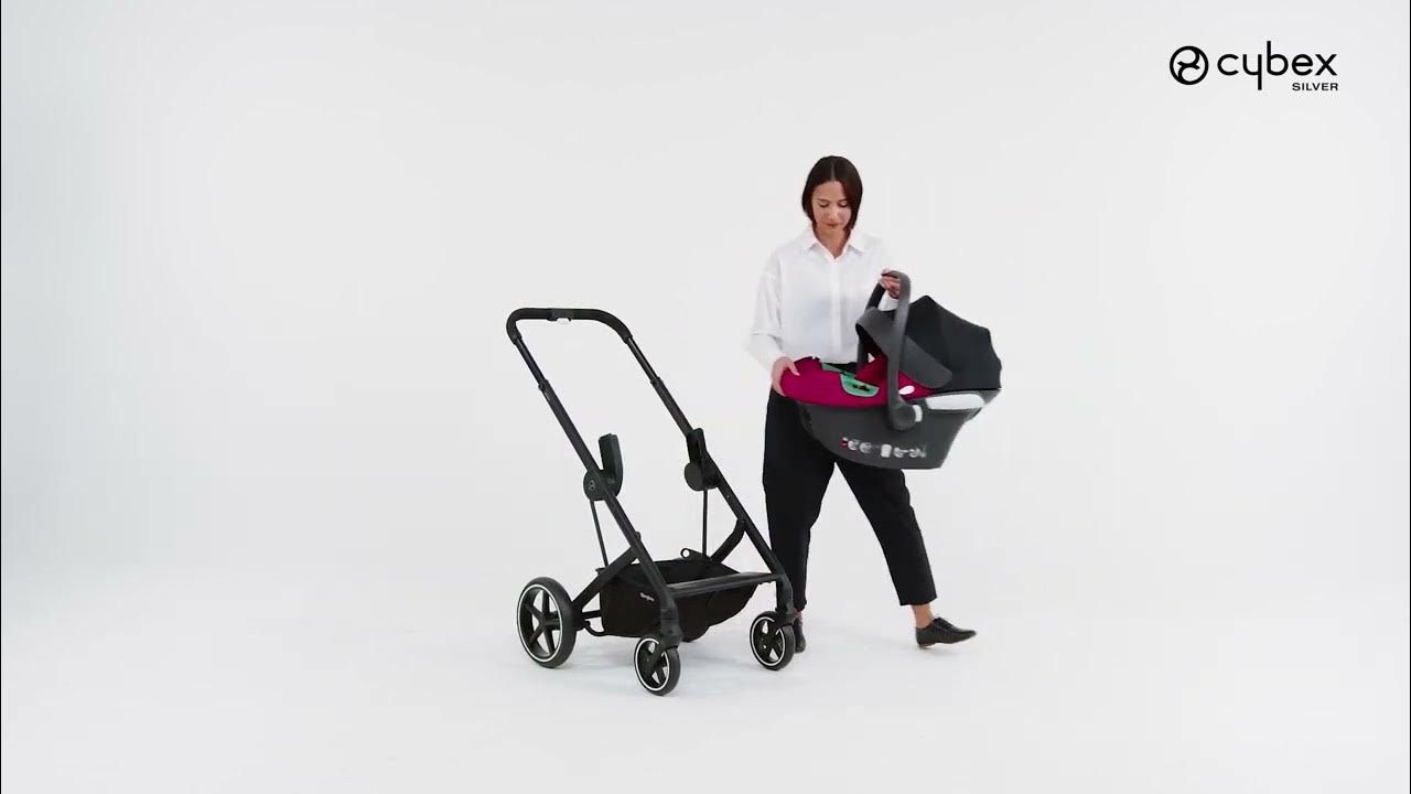 Cybex Adapters - как установить автолюльку на шасси колясок Cybex ...