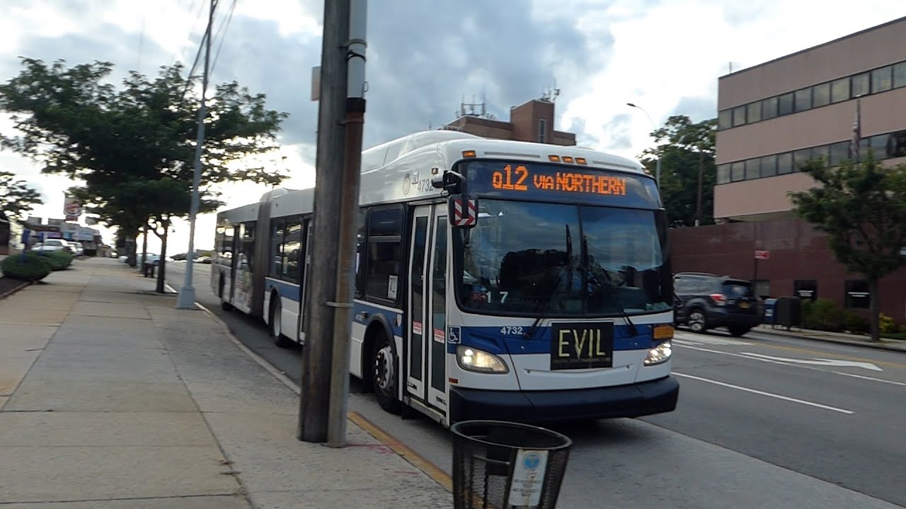 MTA New York City Bus: 2012 New Flyer XD60 Xcelsior Articulated #4732 ...