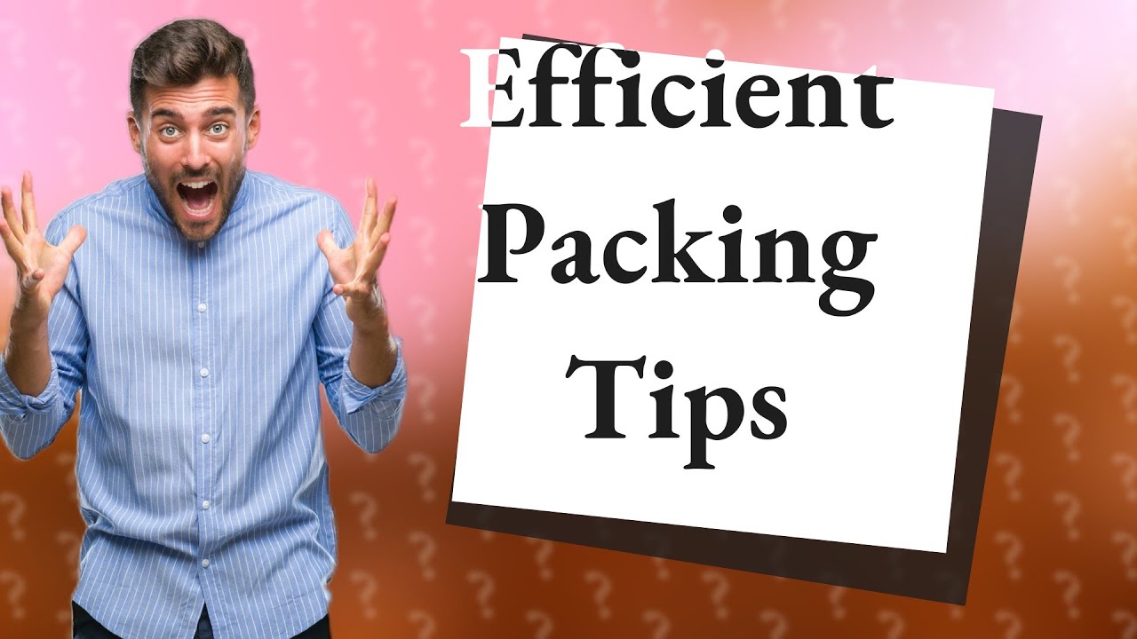 How Can Guys Efficiently Pack for a 2-Week Trip? - YouTube