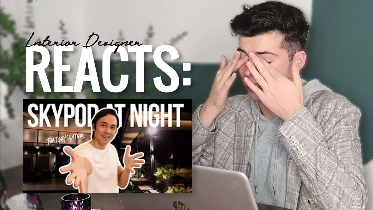 INTERIOR DESIGNER REACTS TO: '' Skypod at Night | Slater Young '' - YouTube