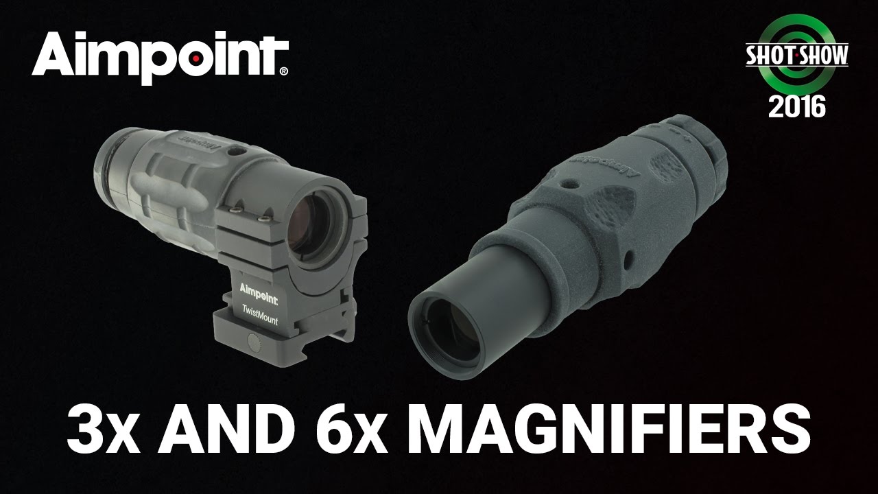 Aimpoint 3x And 6x Magnifiers SHOT Show 2016 YouTube