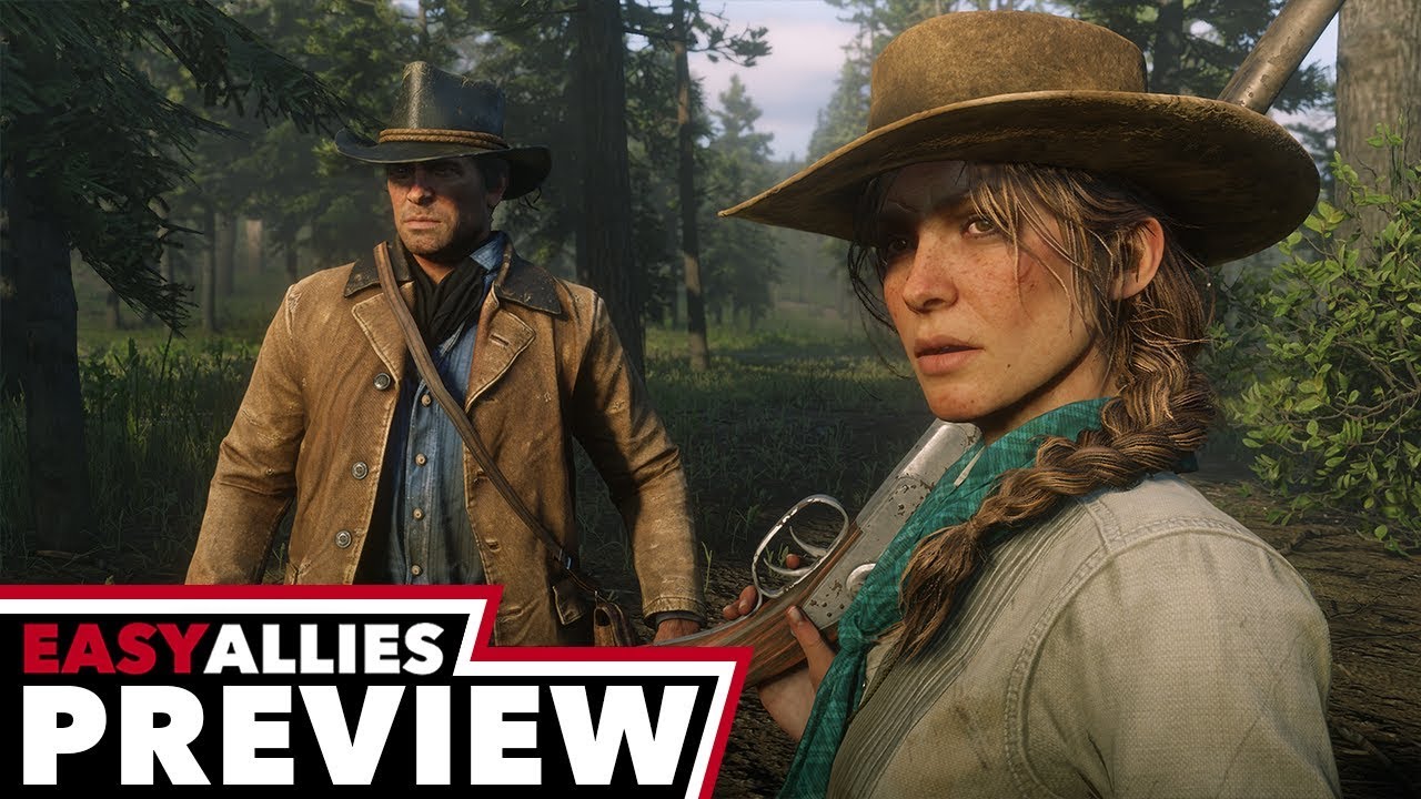 Red Dead Redemption 2 - Easy Allies Hands-On Preview - YouTube