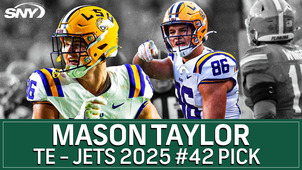 Mason Taylor Highlights | LSU TE | 2025 New York Jets Draft Pick - YouTube
