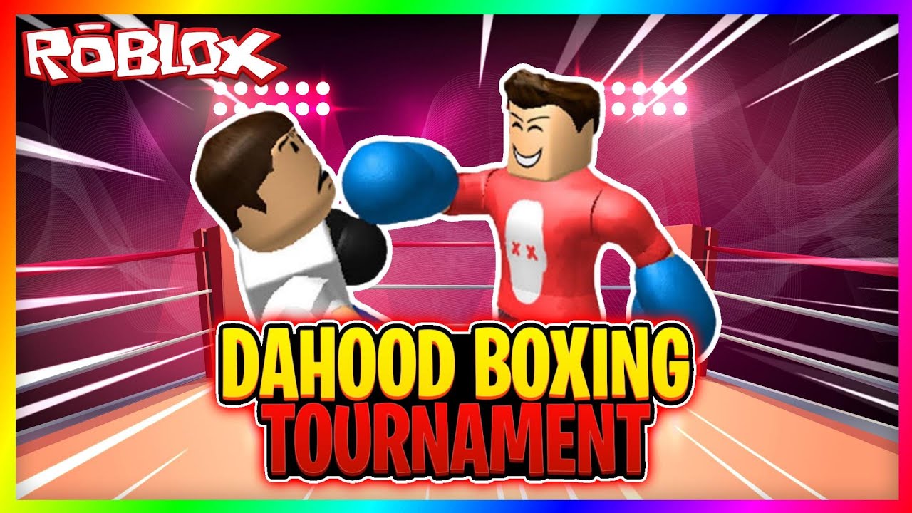 I held a BOXING tournament in DA HOOD - YouTube