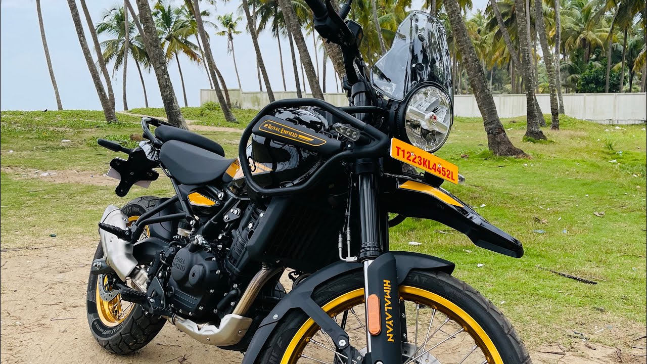 India’s First Himalayan 450 to Get Complete Ceramic Protection - YouTube