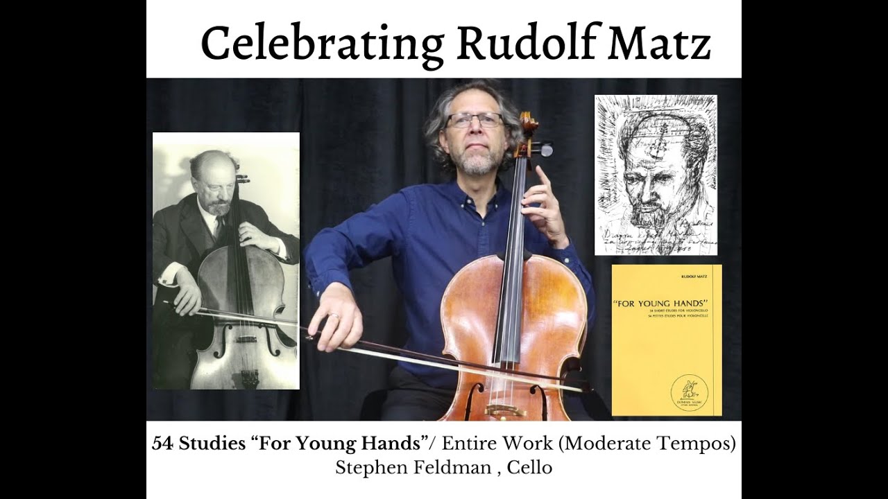 Rudolf Matz: Moderate Tempo/ 54 Short Studies "For Young Hands ...