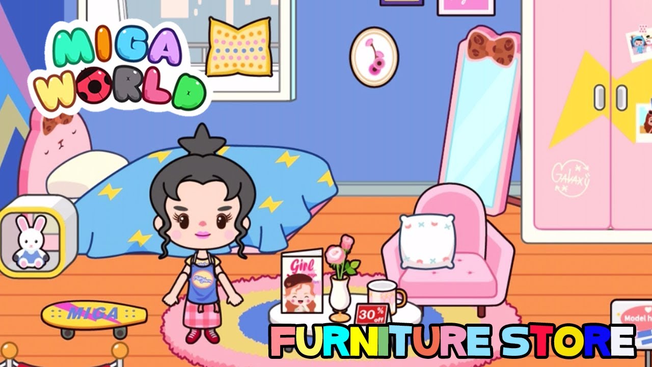 Miga Town: My World - New Location Update A New Furniture Store Open ...