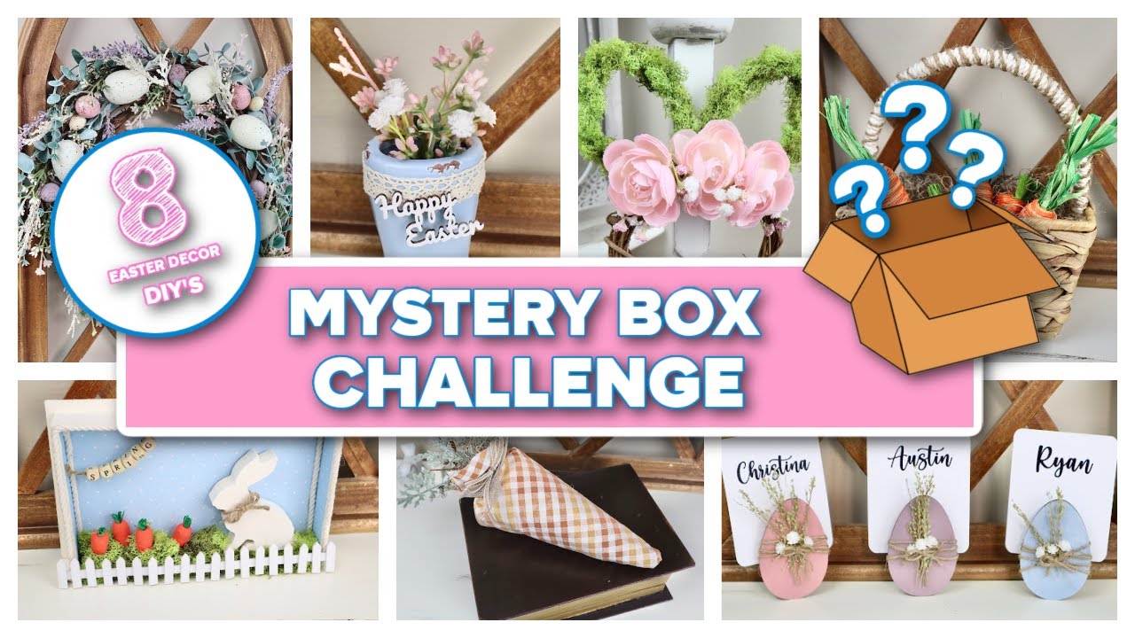 8 *MUST SEE* EASTER DIY'S | MYSTERY BOX CHALLENGE - YouTube