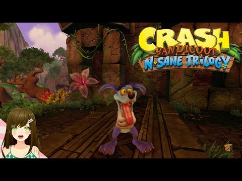 Crash Bandicoot N. Sane Trilogy Level 11 - Ripper Roo Boss Fight! - YouTube