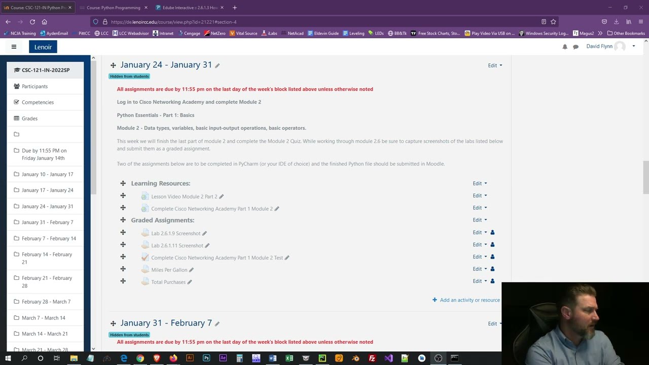 CSC-121 Module 2 Part 2 - YouTube