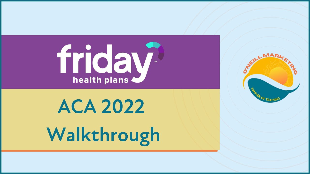 Friday Health Plans Introduction - YouTube