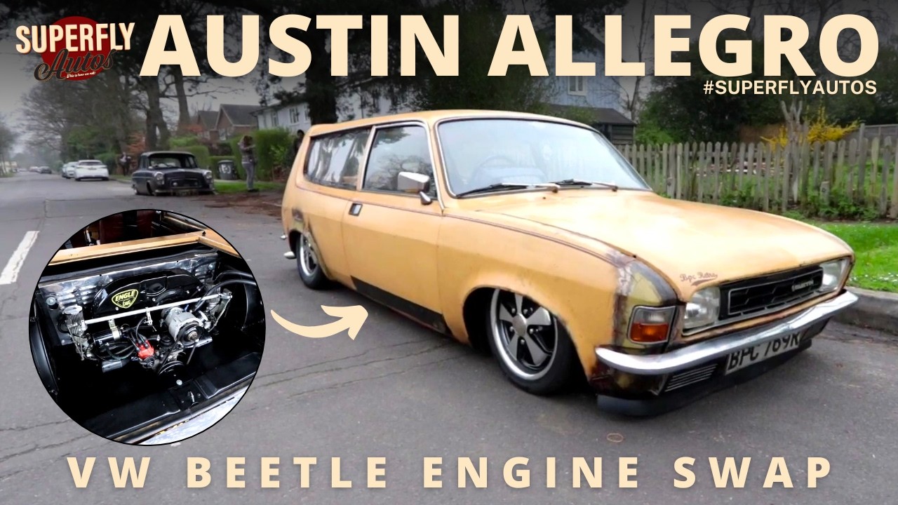 1975 Austin Allegro estate with 1.6L VW Beetle Engine - YouTube