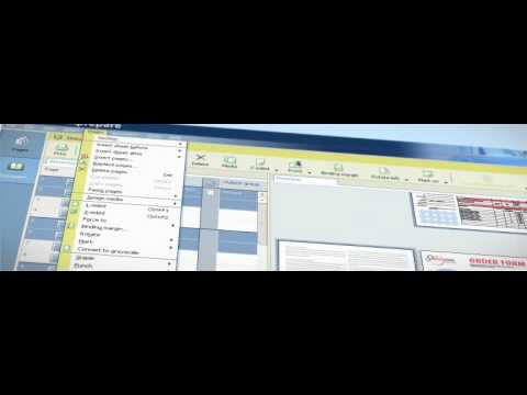 Océ PRISMAprepare - Programmation de pages répétitives - YouTube