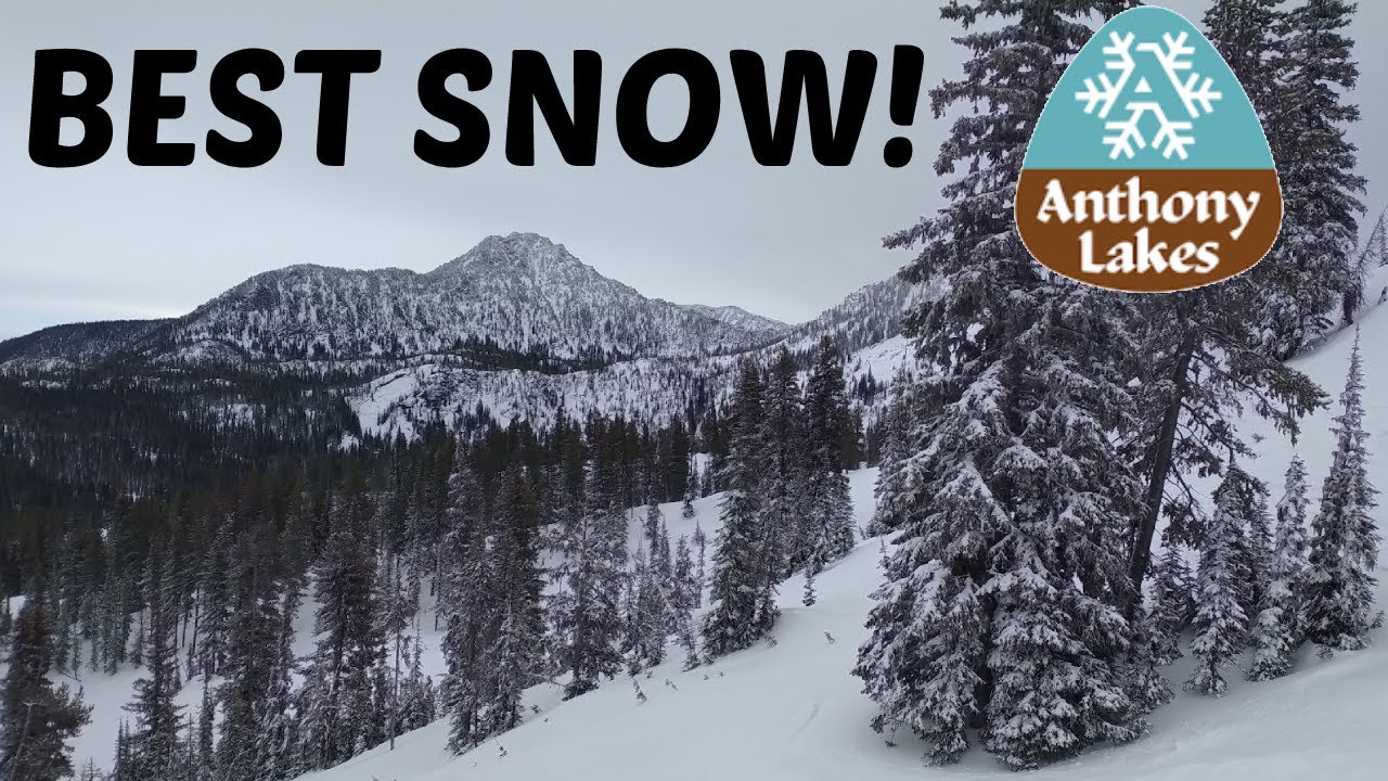 The BEST SNOW of the season at Anthony Lakes! - YouTube