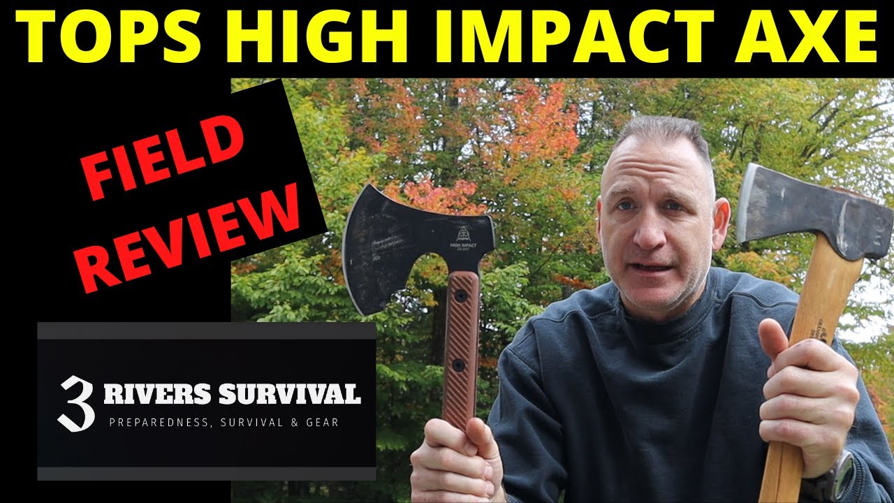 Is TOPS Knives High Impact Axe Really That Good? - YouTube