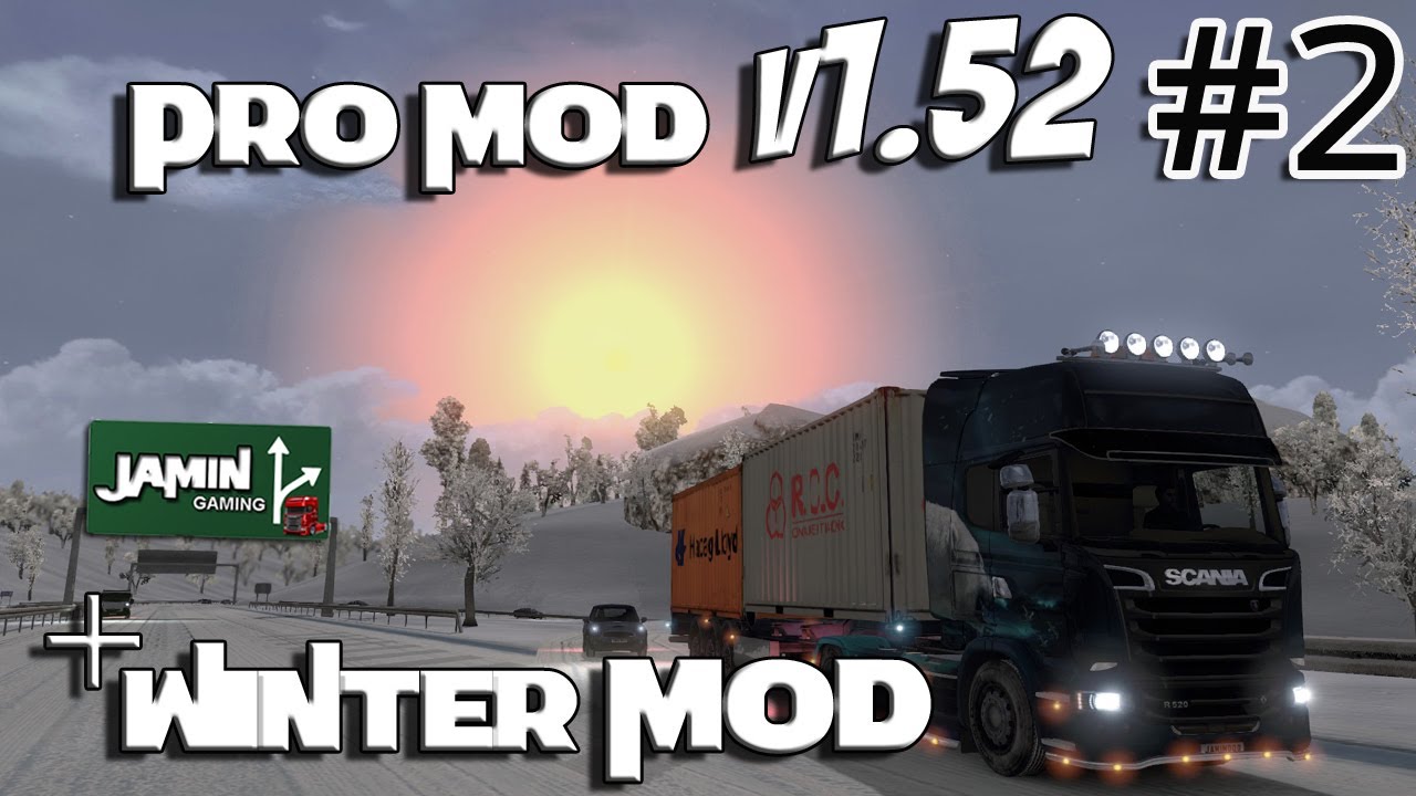 Euro Truck Simulator 2 Pro Mod