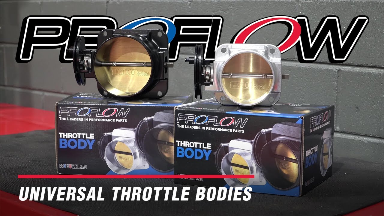 Proflow Universal Throttle Bodies - YouTube
