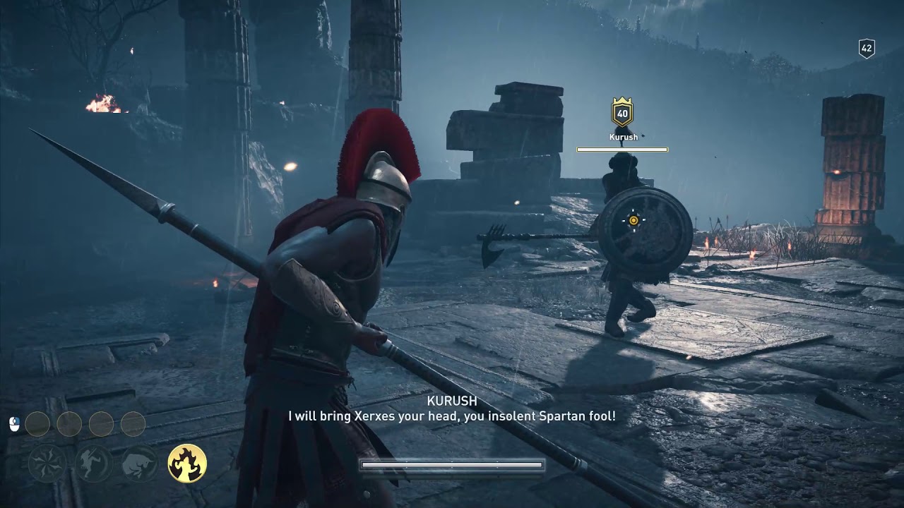 Assassin's Creed:Odyssey - Leonidas Gameplay - YouTube