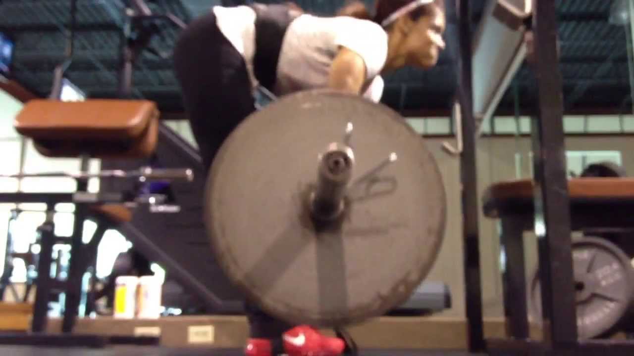 Simone Maybin Fitness Model Stiff Leg Hamstring Exercise - YouTube