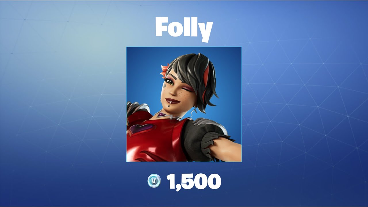 Folly | Fortnite Outfit/Skin - YouTube