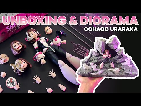 ZERO GRAVITY Diorama for OCHACO URARAKA | SHFiguarts | Unboxing | ASMR | My Hero Academia