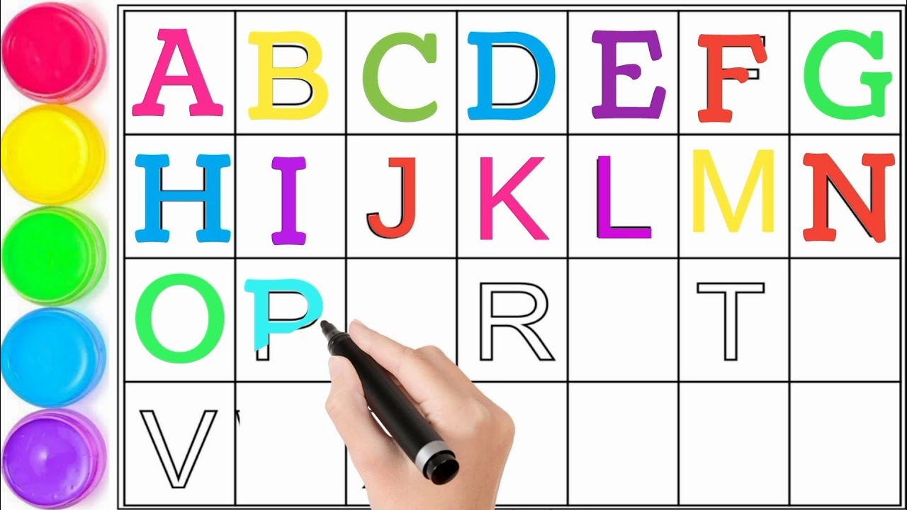 abcd, ABCD, a for apple, b for boy, c for cat, alphabet phonics song ...