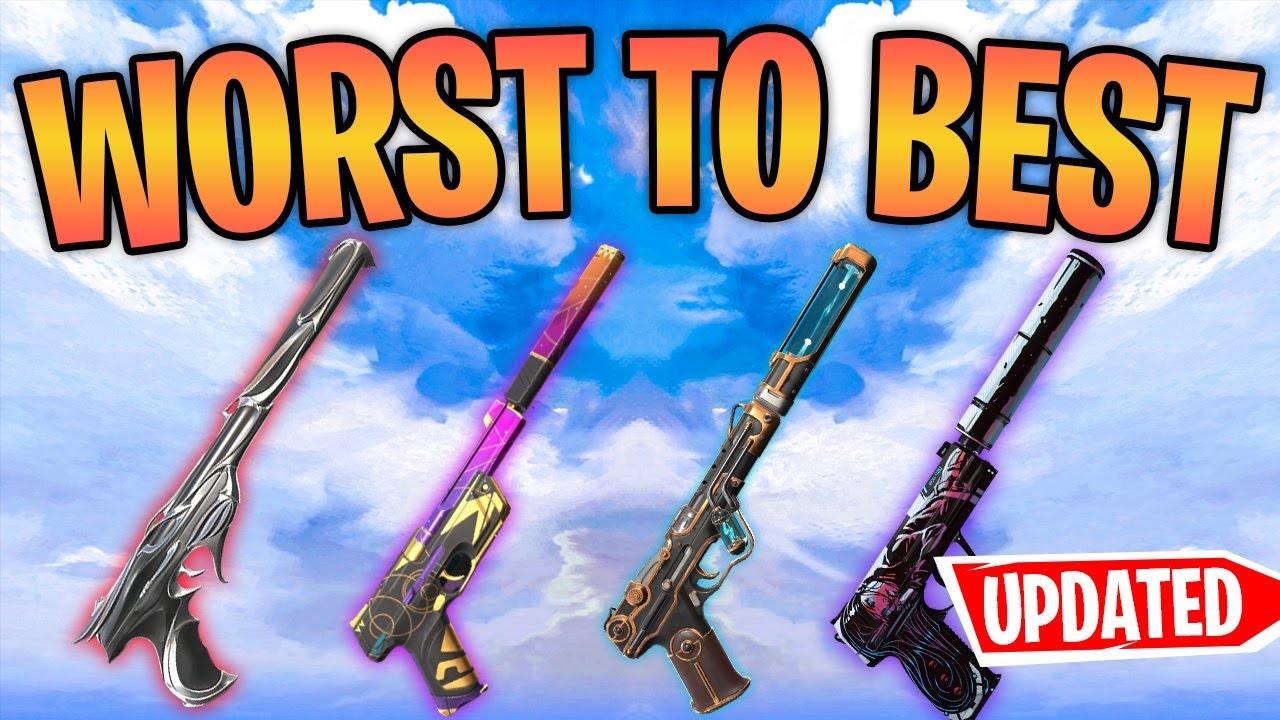*UPDATED* Ranking Every GHOST SKIN in VALORANT From Worst to Best - YouTube