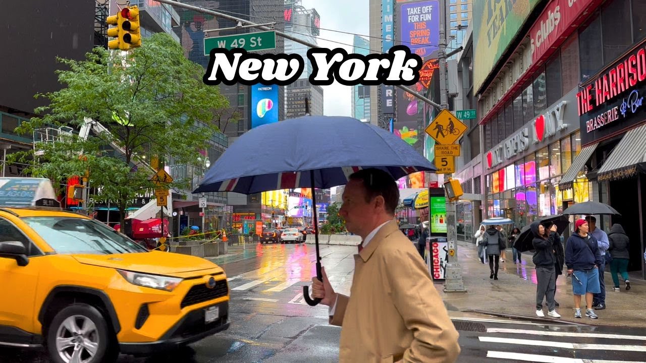 Walking Broadway Manhattan Virtual Tour New York City - YouTube