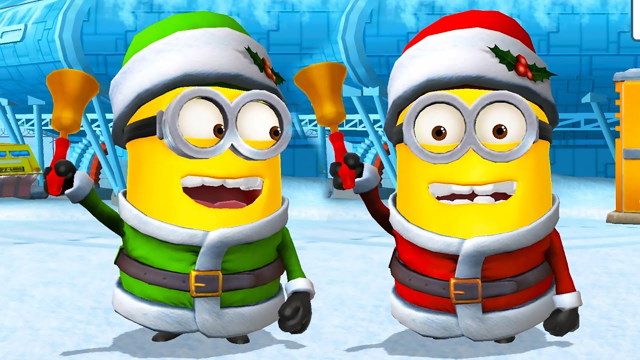 Green Santa upgraded Outfit and Minion Sleds prop in old version ...