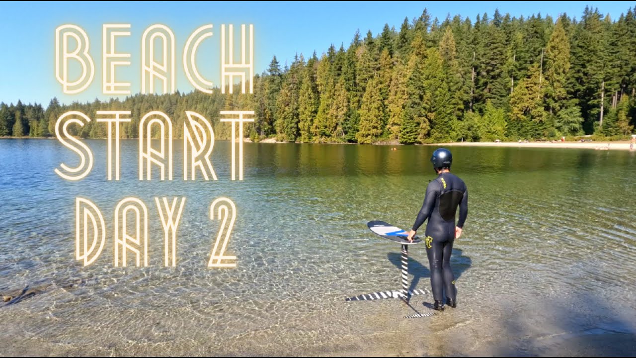 Learning How to Beach Start: Day 2 - YouTube