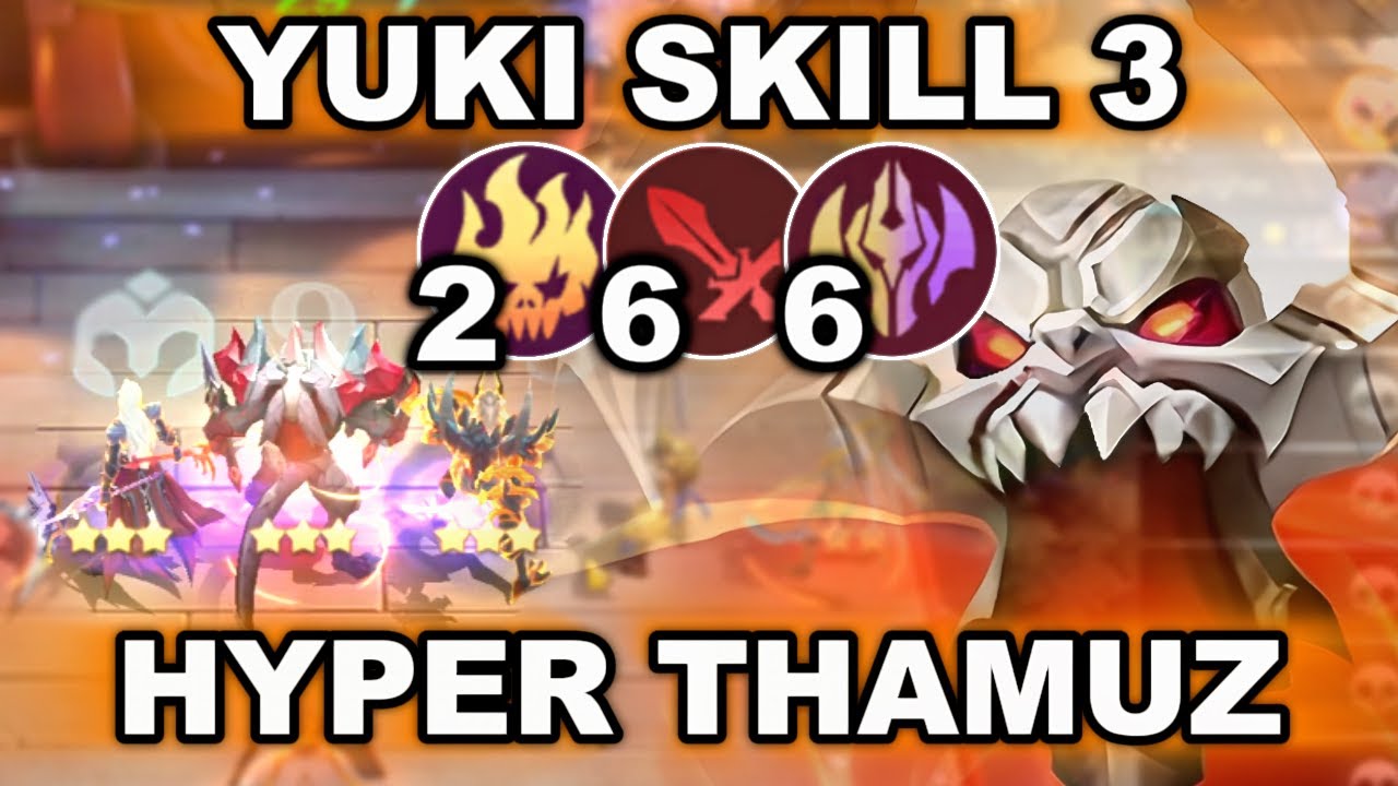 YUKI 3 THAMUZ IMMORTAL WEAPON MASTER INFERNO | MOBILE LEGENDS MAGIC ...