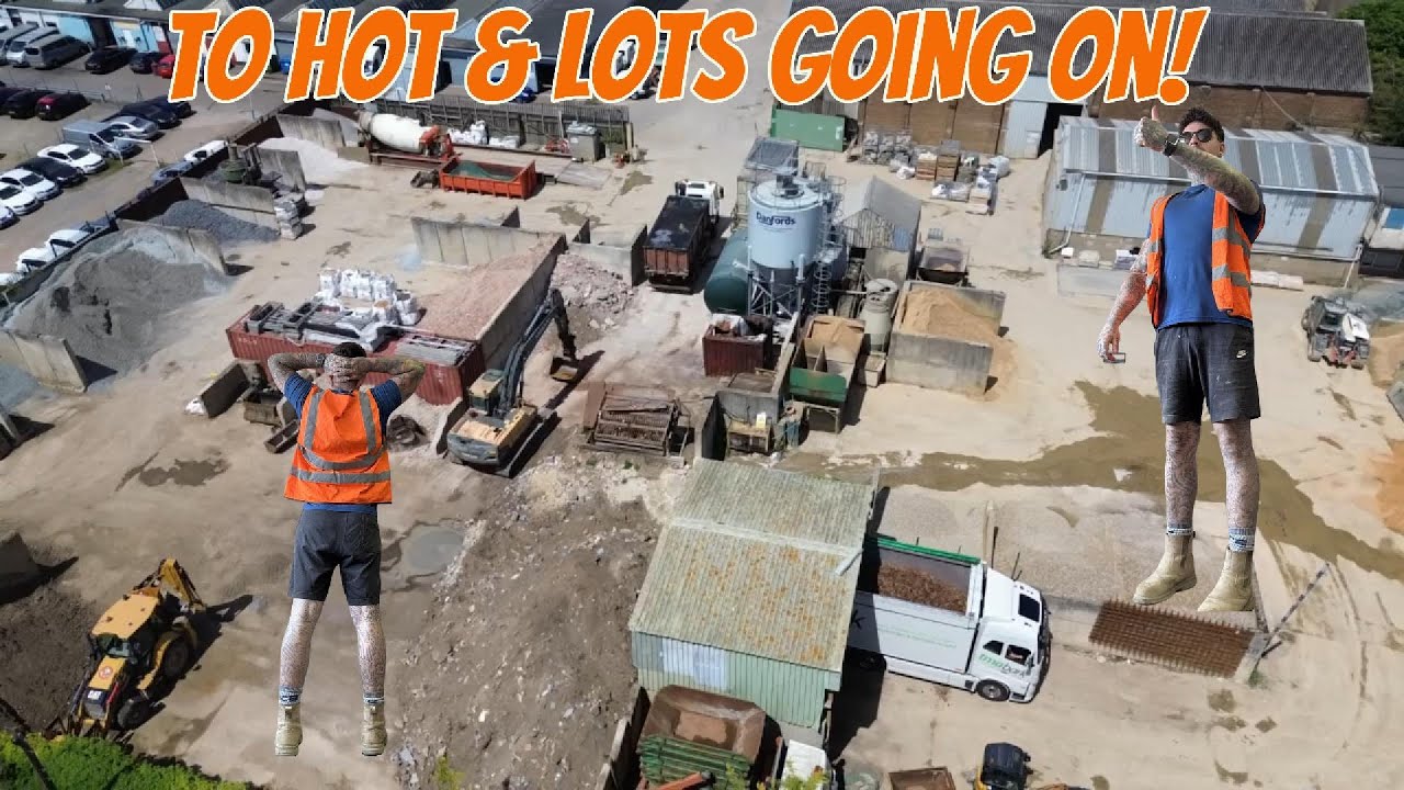 TO HOT & LOTS GOING ON! - YouTube