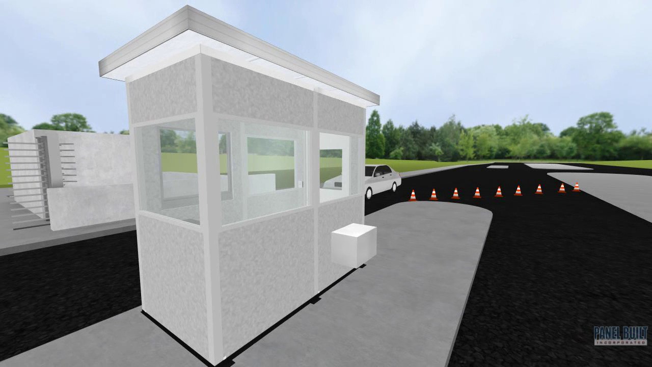 Prefabricated Toll Booth - YouTube