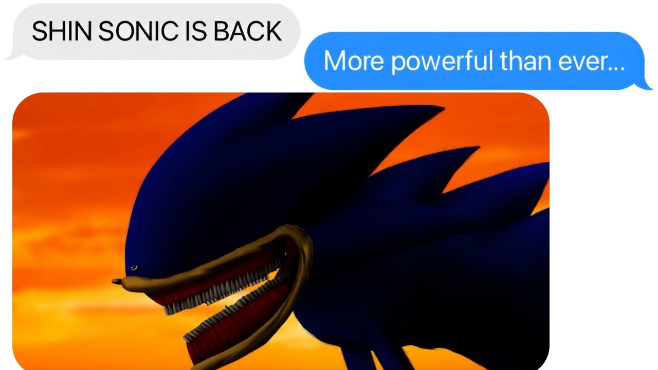 Shin Sonic's Most Powerful Form | The Sonic Tapes - YouTube