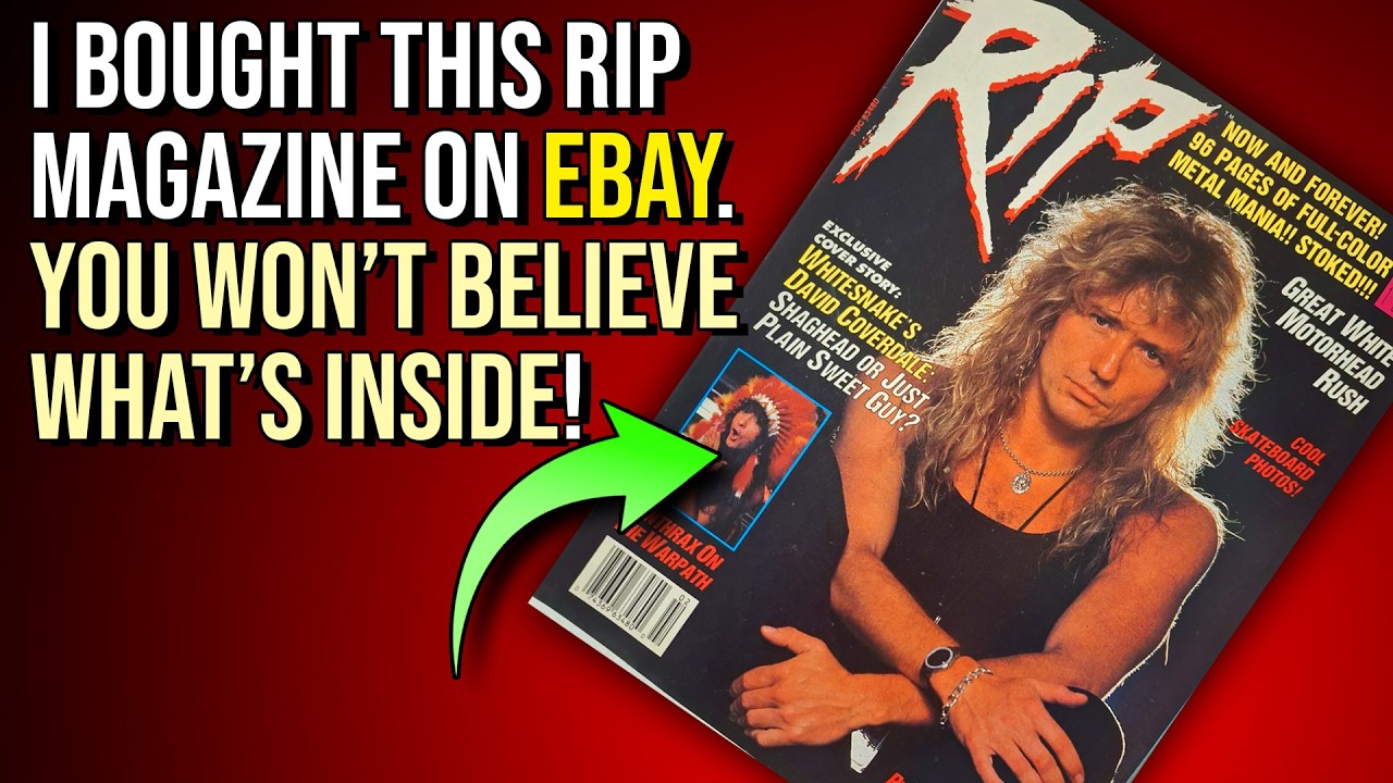 RIP Magazine Feb 1988 Pt 2 - Flipping Through - RUSH, Dokken, RATT ...