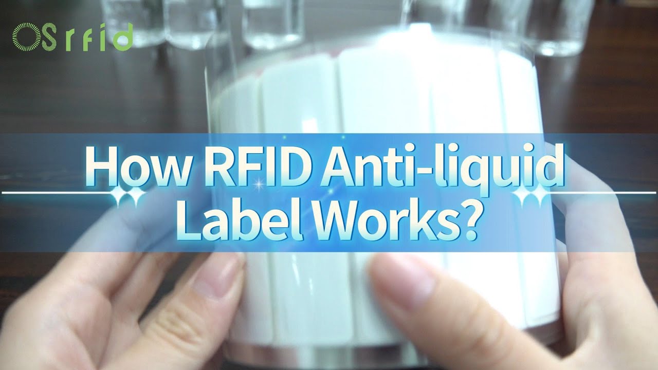How RFID Anti-liquid Label works? - YouTube