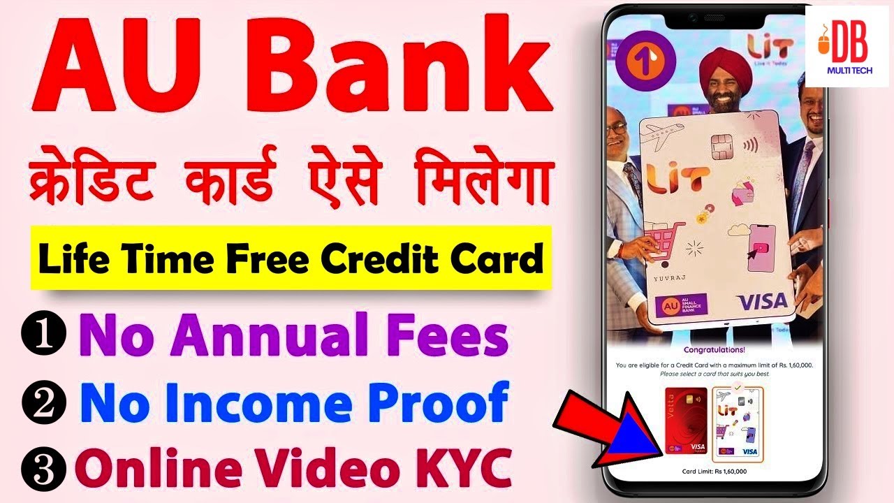AU Small Finance Bank Credit Card Apply | AU Bank Lifetime credit card ...