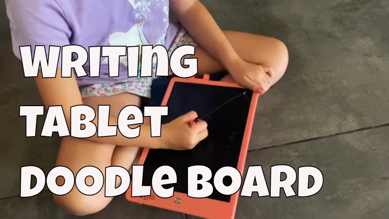 Doodle board great for self entertaining kids and gifts - YouTube