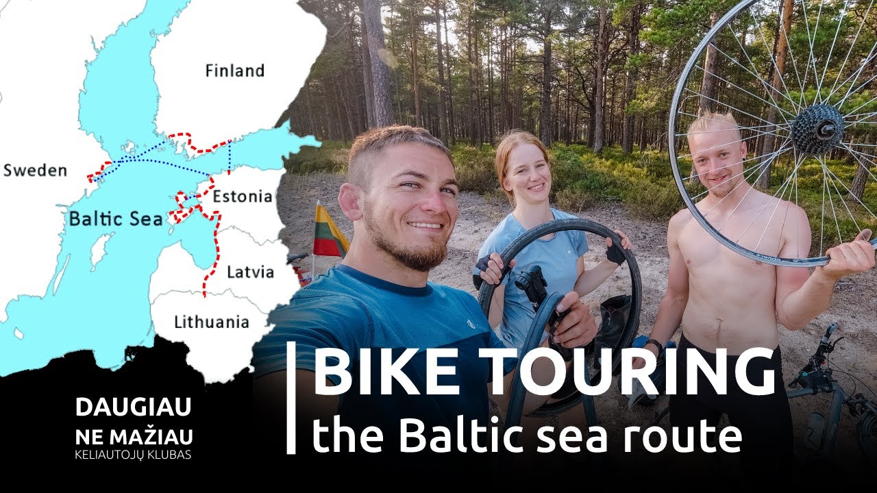 BIKE TOURING | the Baltic sea route - YouTube