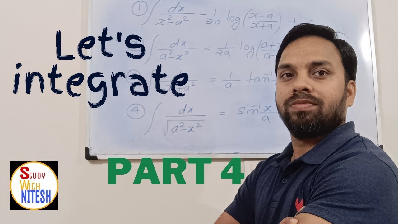 Integration Part 4 Some important formulas - YouTube